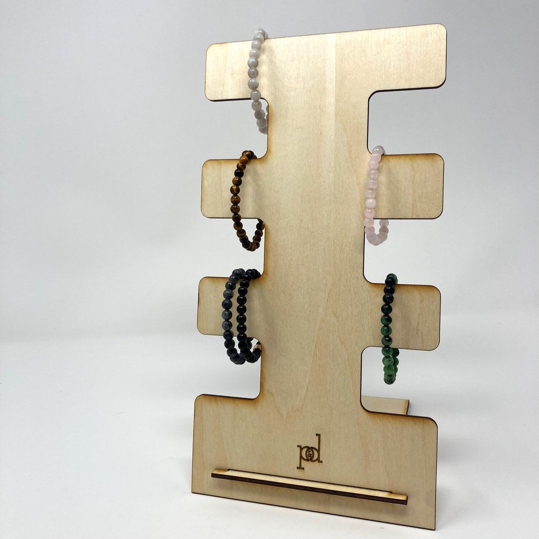 Market, Jewellery Display Stand for Necklaces and Chokers Laser Cut ...