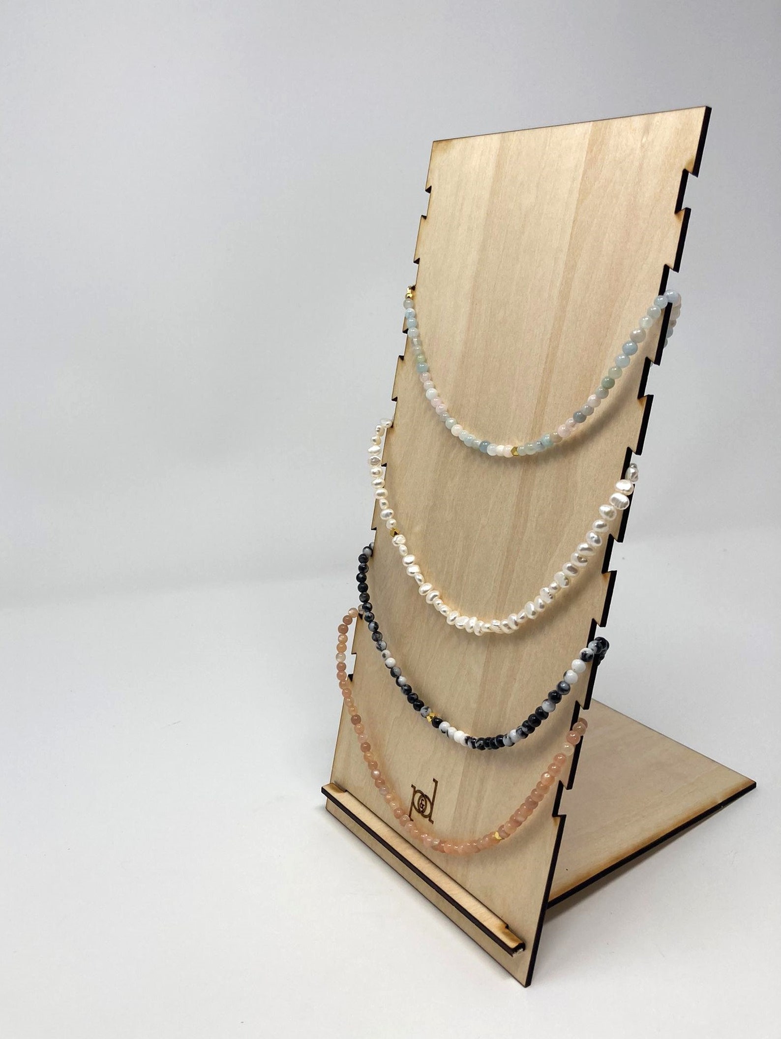 Market, Jewellery Display Stand for Necklaces and Chokers Laser Cut ...