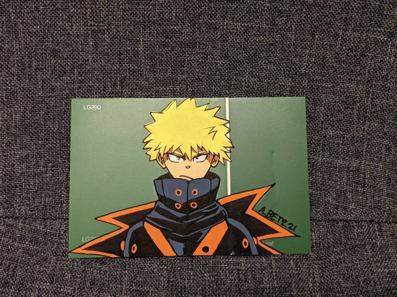 Great Explosion Murder God Dynamite MHA Painting Katsuki | Etsy