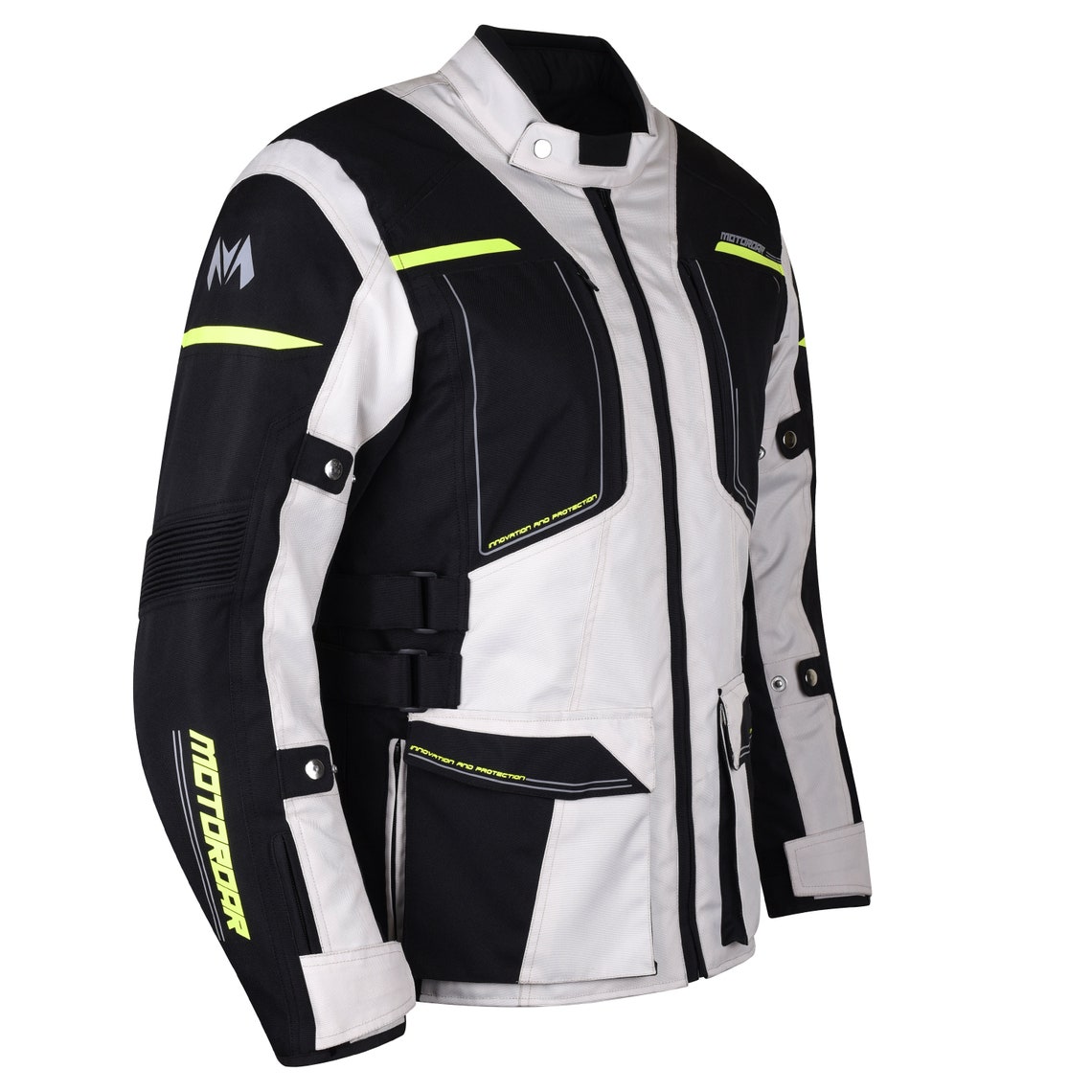 Motoroar Textile Jacket Motorcycle Motorbike Jacket Cordura Waterproof ...