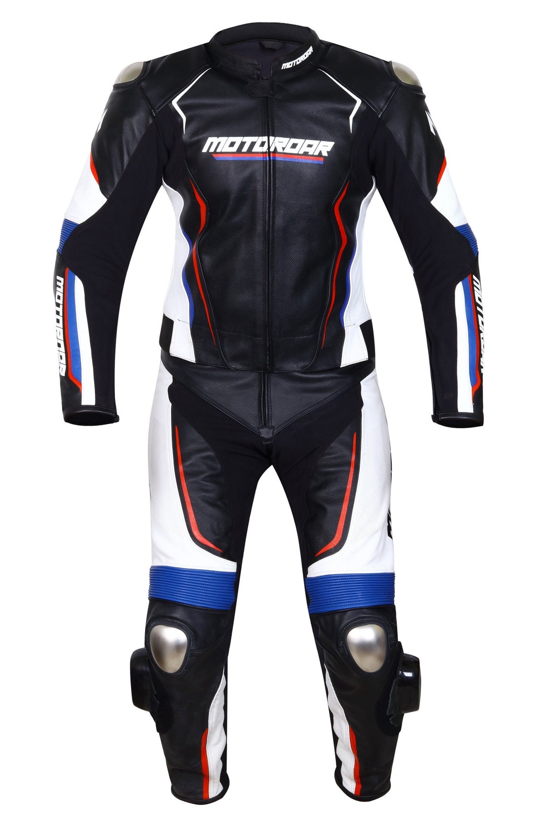 Motoroar Leather Motorcycle Racing Suit: CE Approved Protection - Etsy