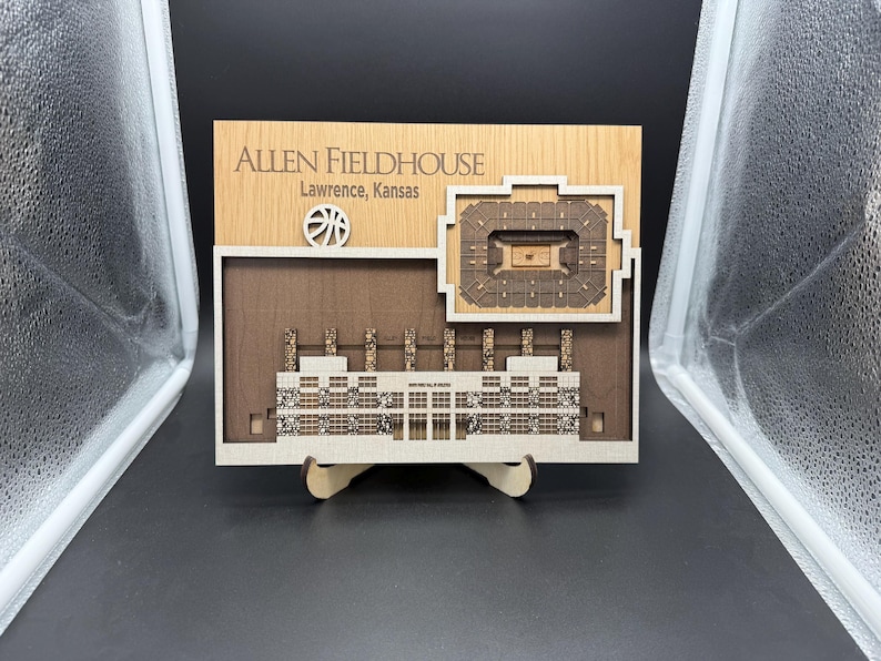 Allen Fieldhouse 3D Replica - Etsy