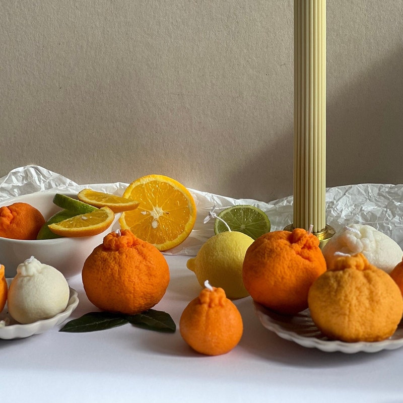 Candle Fruit Molds - Etsy