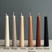 Greko Column Ribbed Candles Ribbed Pillar Candle Dinner Table Candle ...
