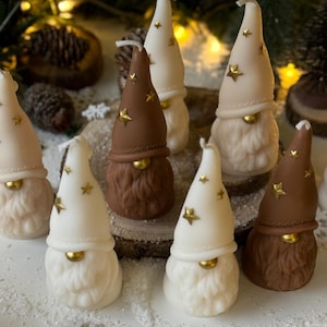 Gonk Christmas Candle: Handcrafted Soy Wax Gnome Candle - Etsy