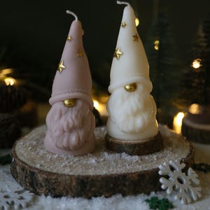 Gonk Christmas Candle: Handcrafted Soy Wax Gnome Candle - Etsy UK