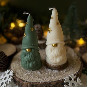 Gonk Christmas Candle: Handcrafted Soy Wax Gnome Candle - Etsy