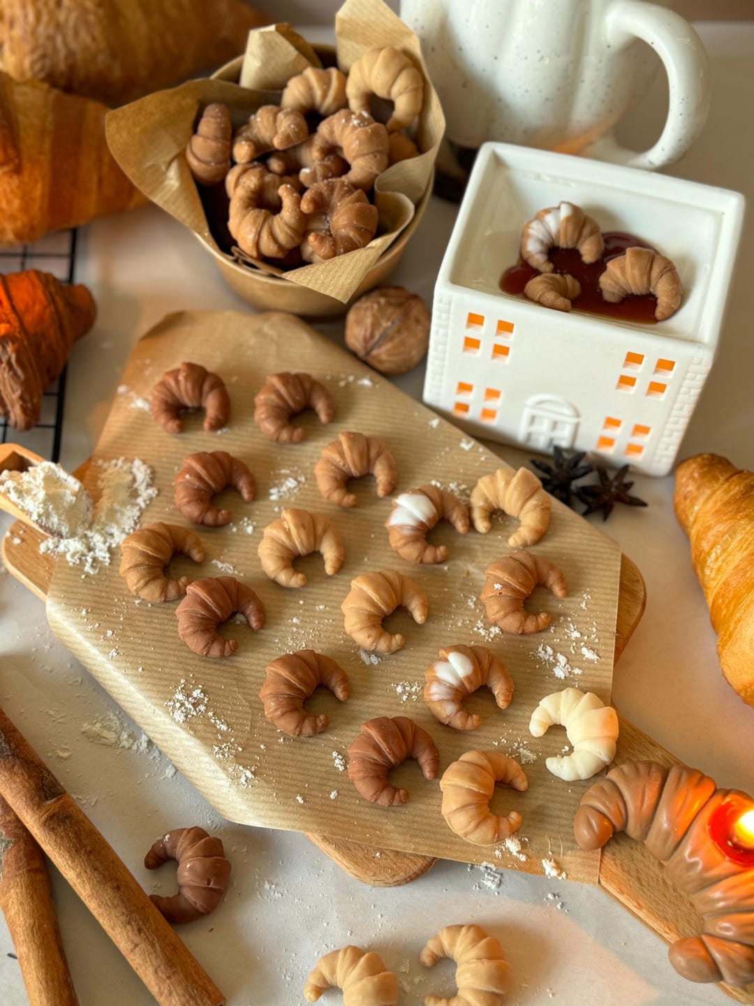 Croissant Wax Melts | Highly Scented | Butter Croissant | Bakery ...