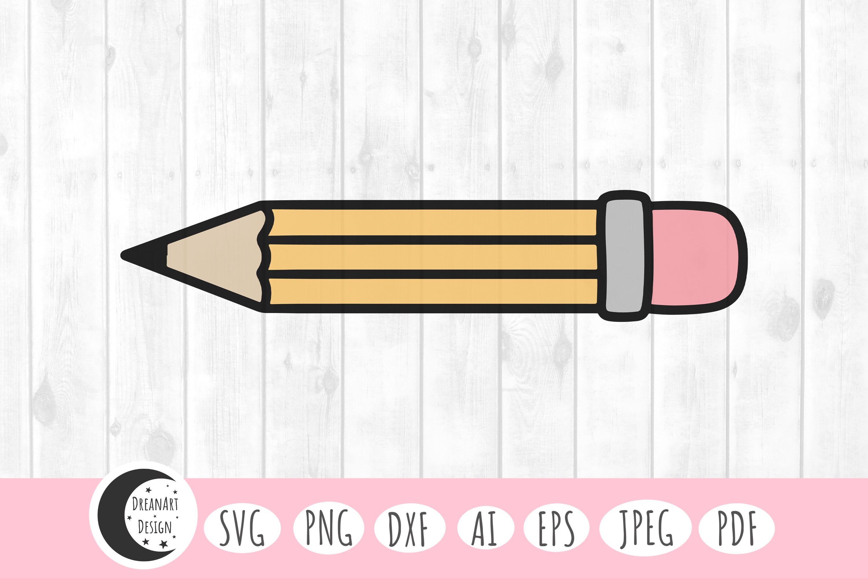 Pencil Svg Teacher Pencil Svg School Svg School Staff Svg - Etsy