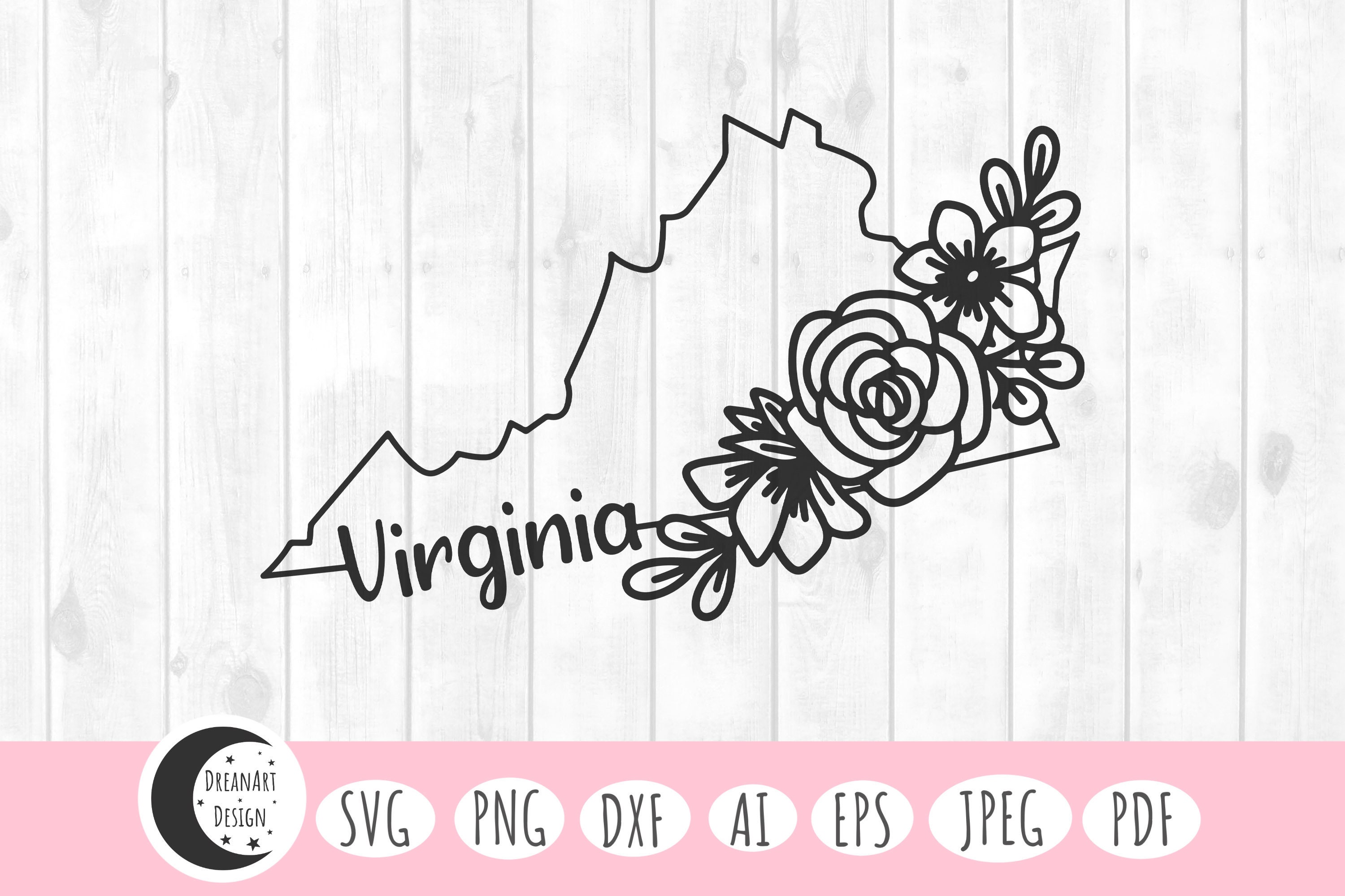 Virginia Svg Virginia Virginia Png 4th of July Svg 4th of - Etsy