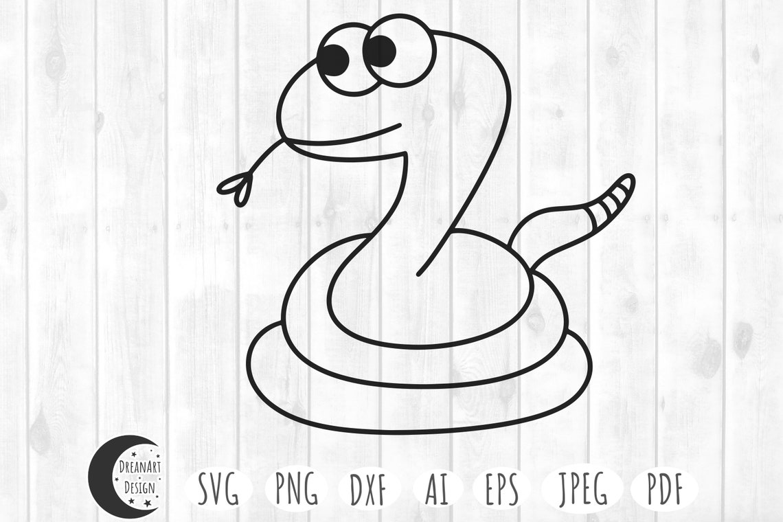 Snake Svg Cobra Snake Svg Cute Snake Svg Animal Svg Cute - Etsy