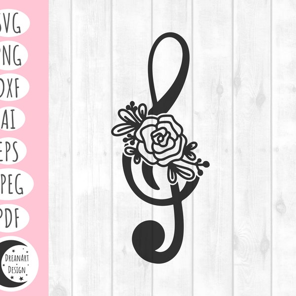 Music Notes Svg - Etsy