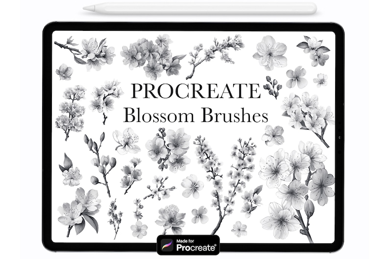 Procreate Floral Blossom Brushes Procreate Brushes Procreate - Etsy
