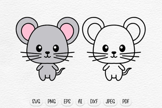 Cute Mouse Template