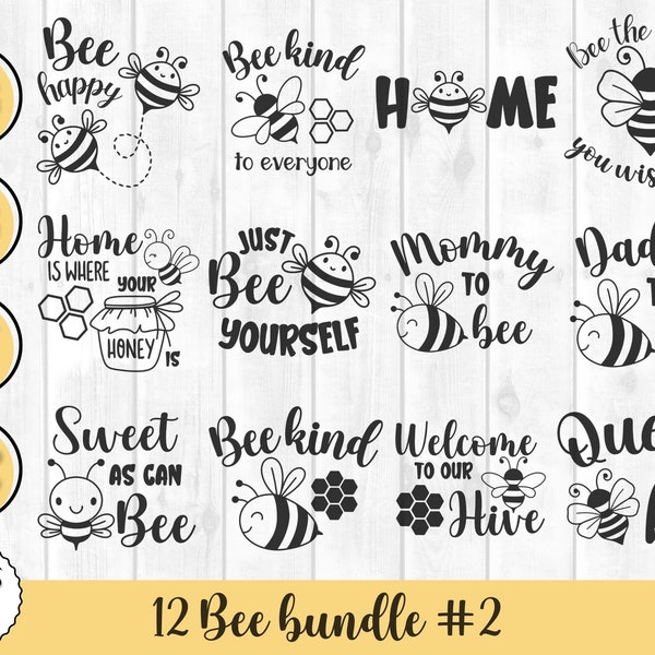 Bumble Bee Svg - Etsy