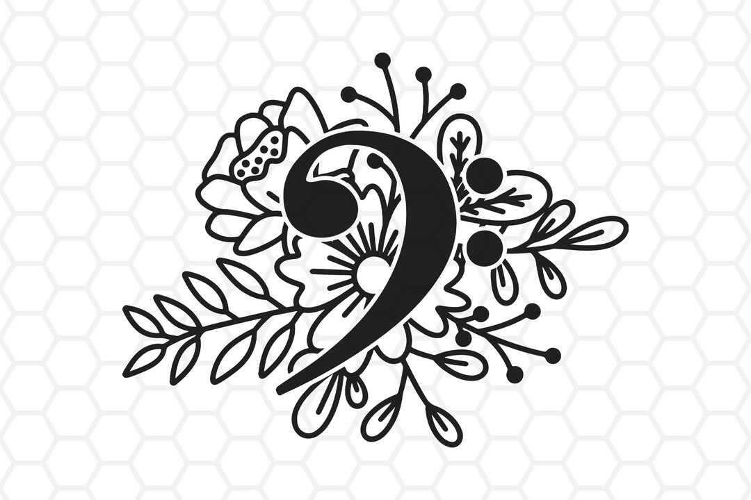 Bass Clef Svg, Bass Clef Svg, Music Svg, Music Notes Svg, Music Svg ...