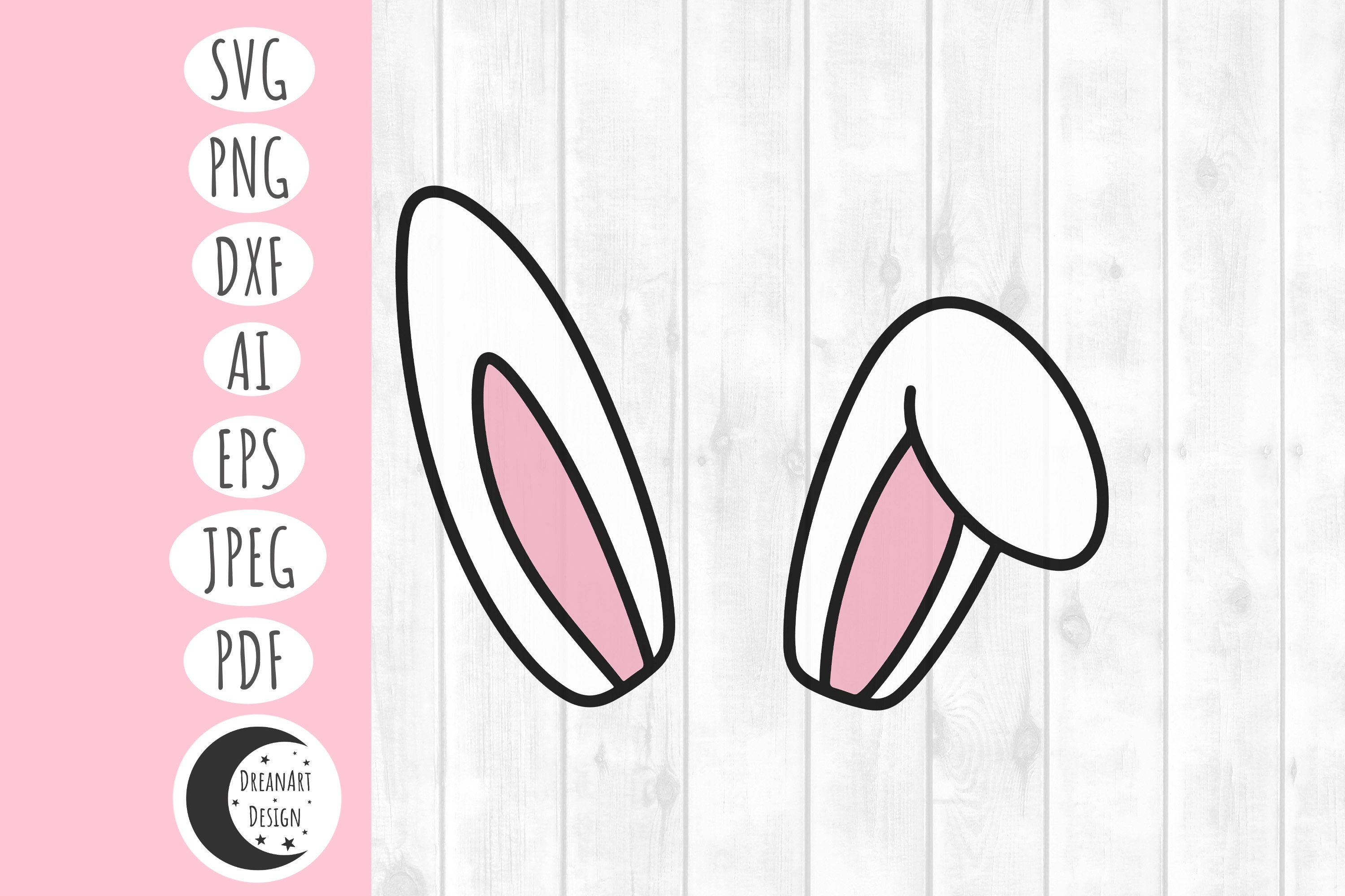 Bunny Ears Svg Bunny Svg Rabbit Svg Bunny Ear Svg Easter - Etsy