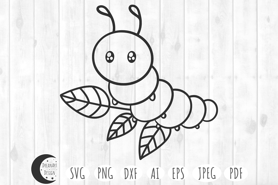 Caterpillar Svg, Worm Svg, Caterpillar Worm, Caterpillar, Butterfly Svg ...