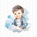Baby Boy Png Files for Sublimation, Baby Boy Clipart, Baby Boy Png ...