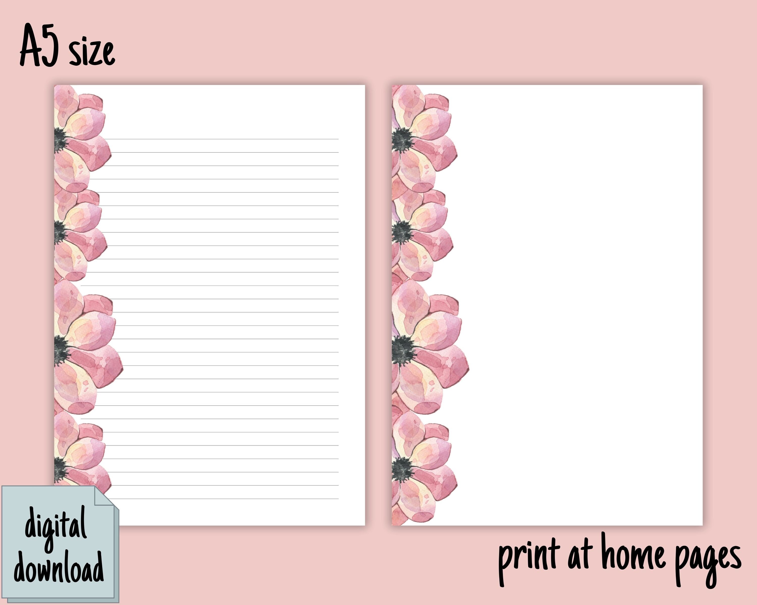 Writing Paper Printable Line Sheet to Do List Letter - Etsy