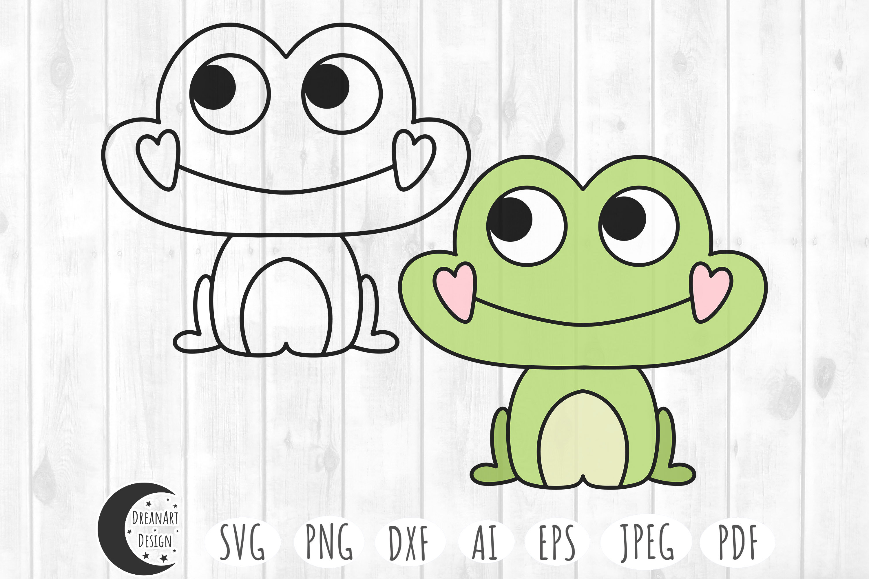 Frog Svg, Cute Frog Svg, Tree Frog Svg, Animal Svg, Cute Animal Svg ...