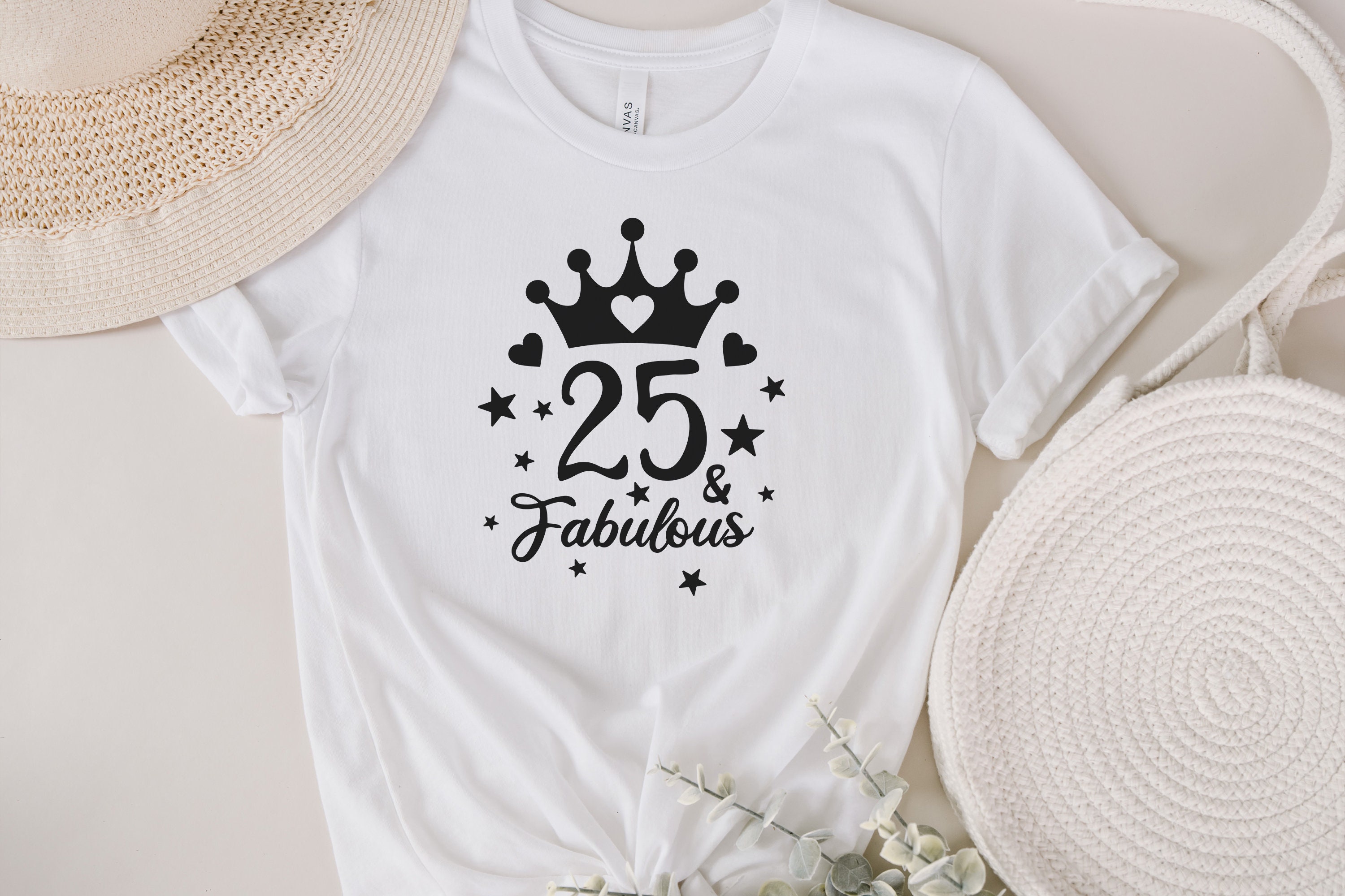 25th Birthday Svg 25th Birthday Birthday Svg Birthday Girl | Etsy