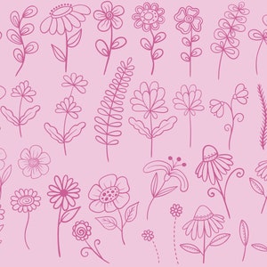 Procreate Cute Flowers Brushes, Procreate, Procreate Brushes, Procreate ...