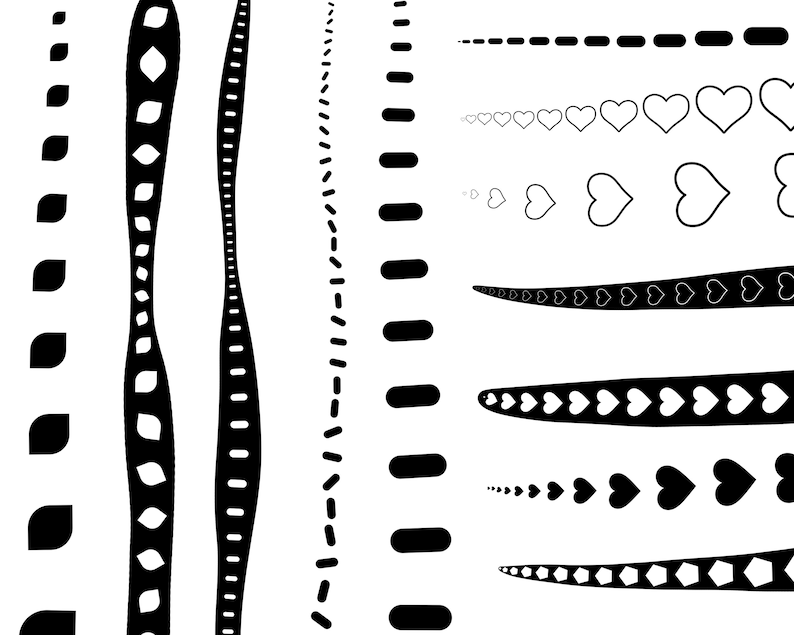 Procreate Shape Brushes Procreate Brushes Shape Brushes | Etsy