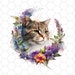Watercolor Cat Clipart, Cat Sublimation, Sublimation Designs ...