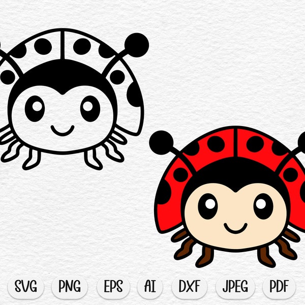 Ladybug Svg - Etsy