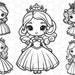 Cute Princess Svg Files for Cricut, Princess Svg, Princess Clipart ...