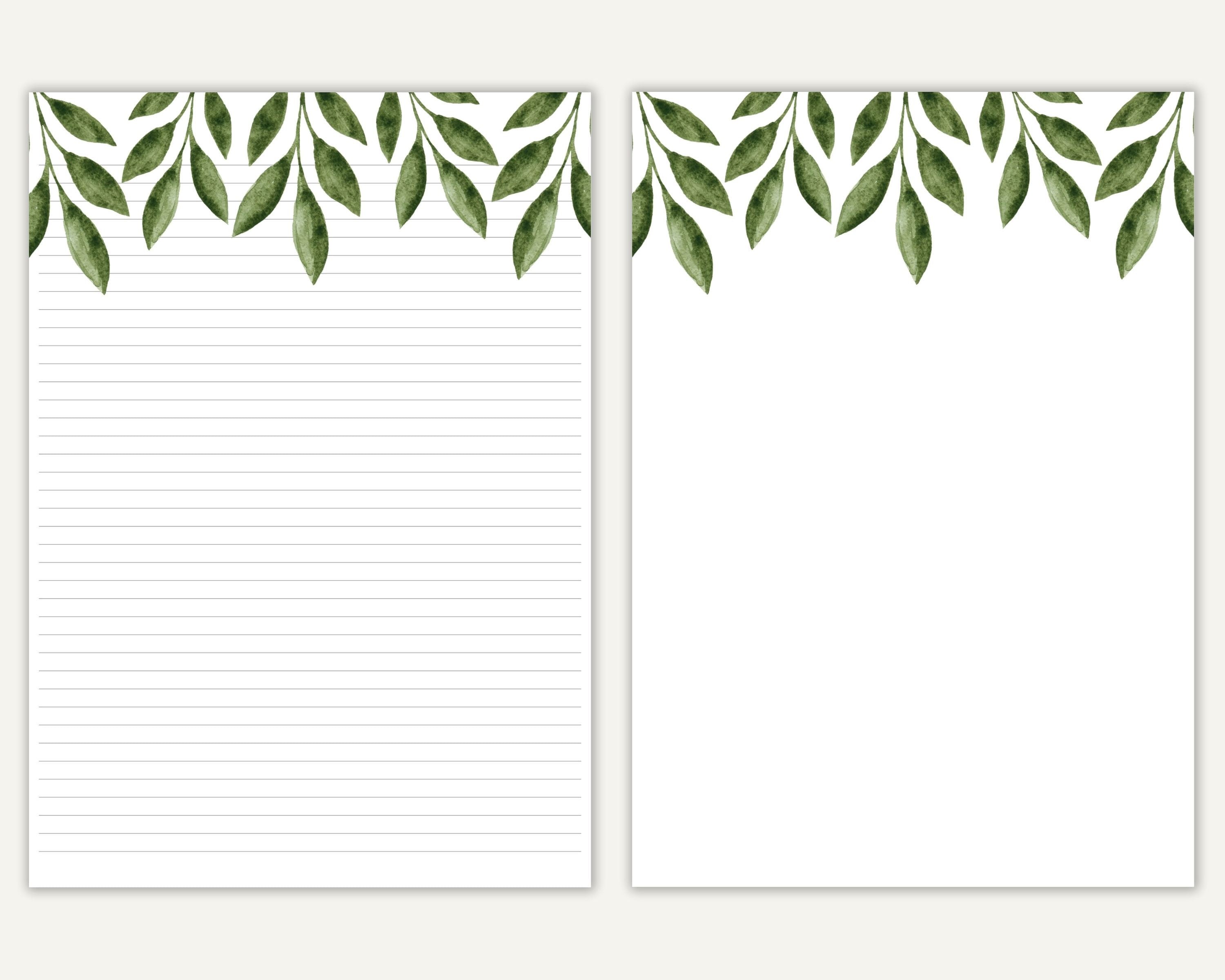 Letter Paper Template