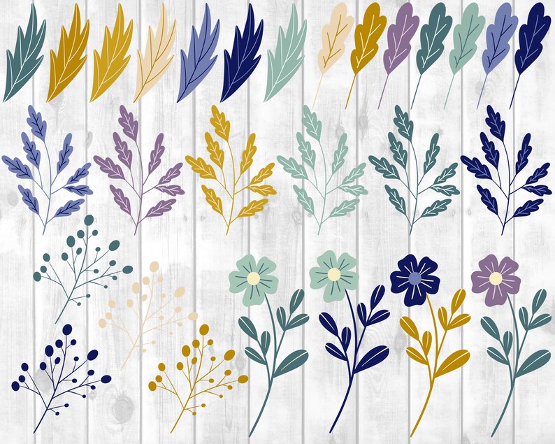 Commercial Use Free Flower Svg Flower Garden Svg Wildflower | Etsy