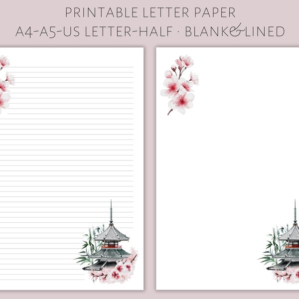 Fancy Letter Paper - Etsy