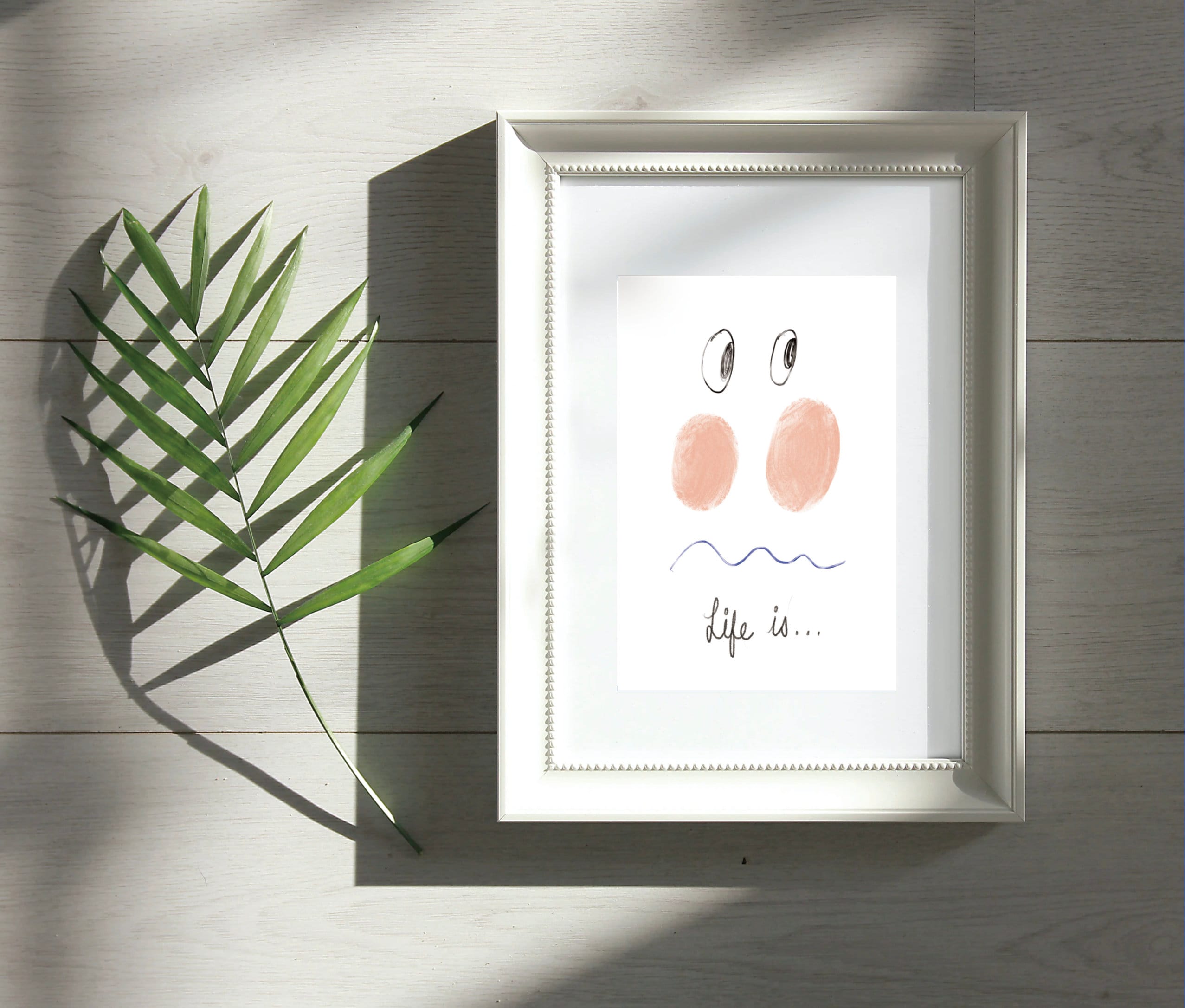 Life Is. Poster. A2. JPG | Etsy