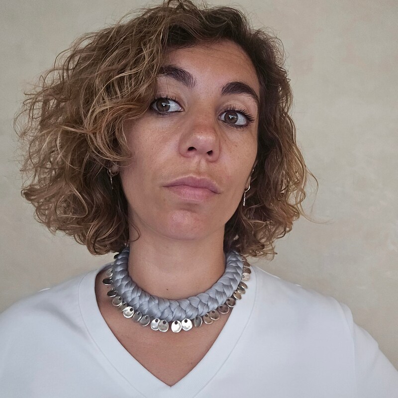 Fabric Bib Necklace - Etsy