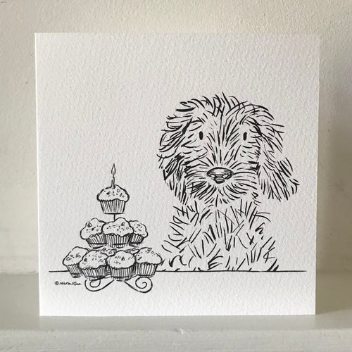 Personalised Cockapoo Birthday Card Cavapoo Birthday Card - Etsy UK
