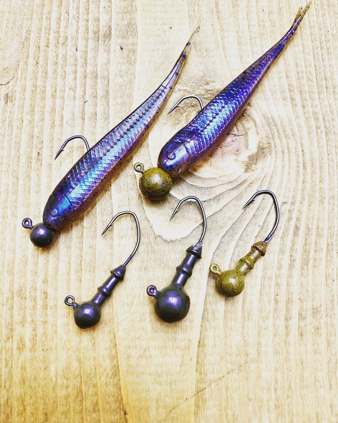 Powder Coated Roundhead Jigs - Etsy