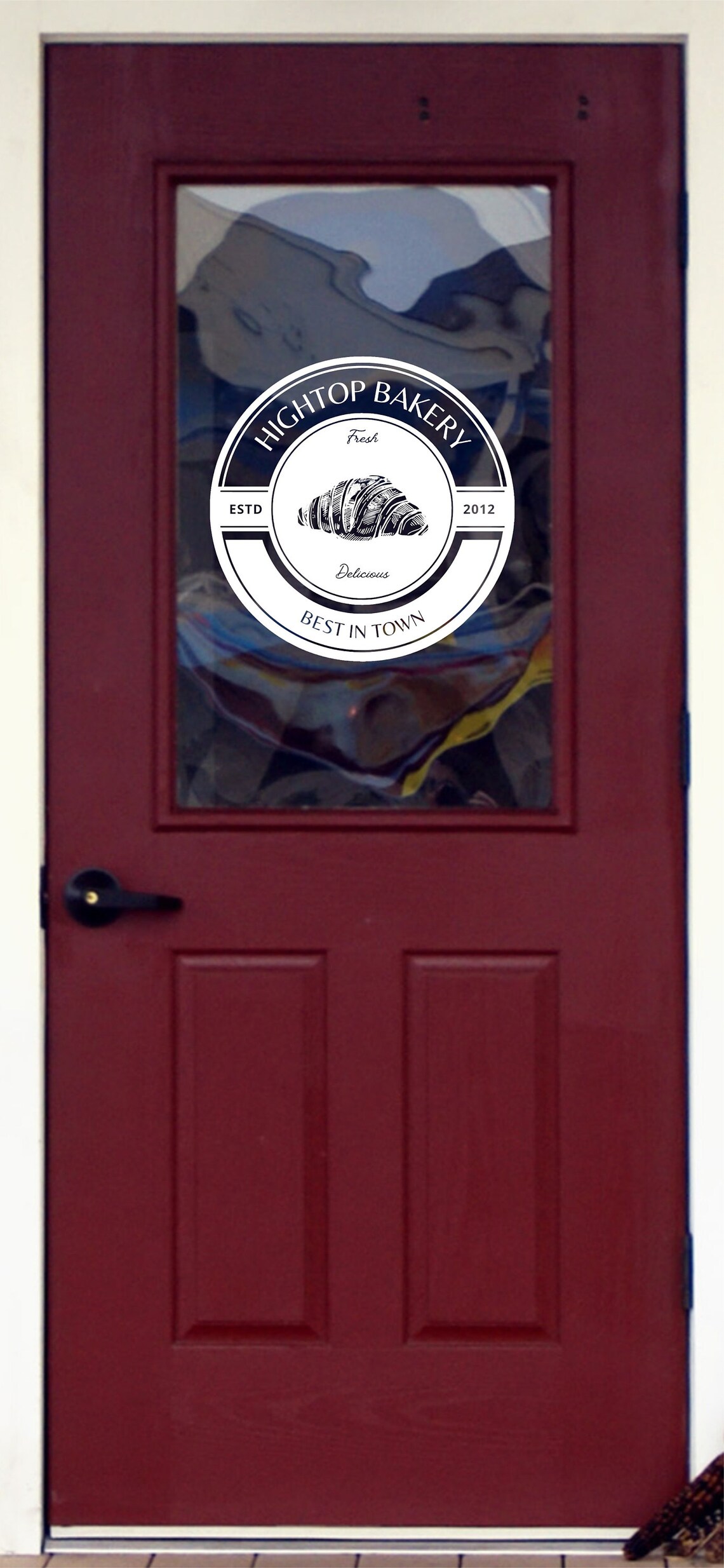 Custom Business Sign Decal / Company Logo / Business Door - Etsy