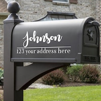 Personalized Name Plate for Mailbox, Custom Engraved Name Plaques ...