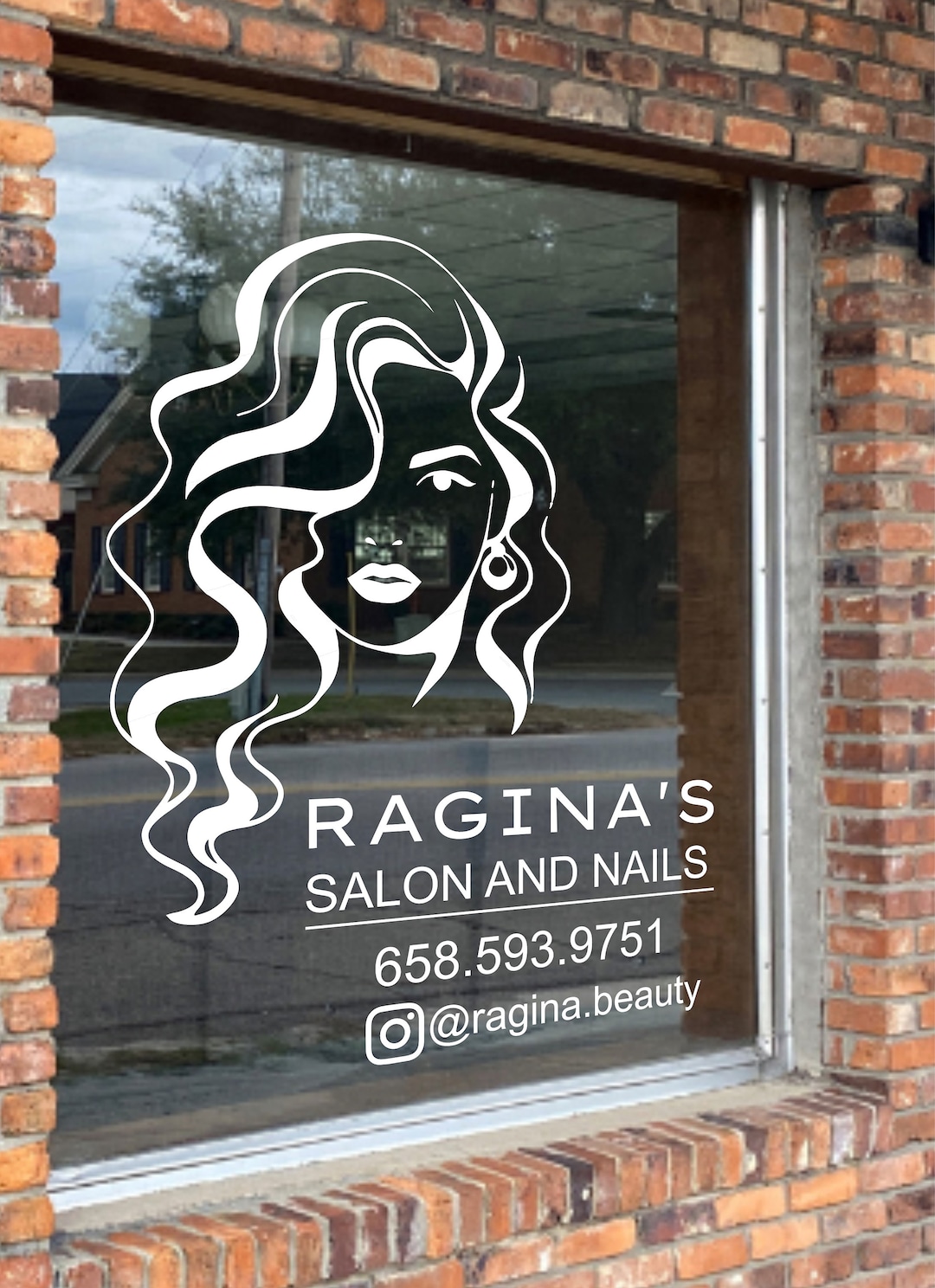 Customized Business Sign Decal / Company Logo / Business Door Decal ...