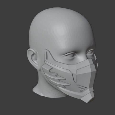 3d Model Gundam Destiny Mask Fan Art Edition - Etsy