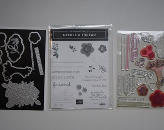 Stampin' up Sunshine and Rainbows Stamp and Die Set - Etsy