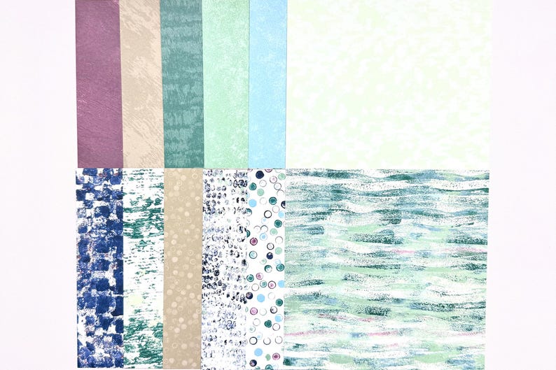 Stampin' up Tranquil Textures DSP 12 6x6 Designer Series Paper - Etsy