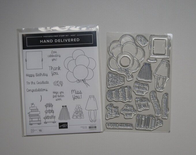 Stampin' up Hand Delivered Stamp Set - Etsy