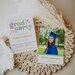 Colorful Graduation Party Invitation Template Retro Graduation Party ...