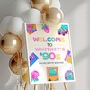 Disco Welcome Sign, 70s Welcome Sign Disco Party Sign, Disco Birthday ...