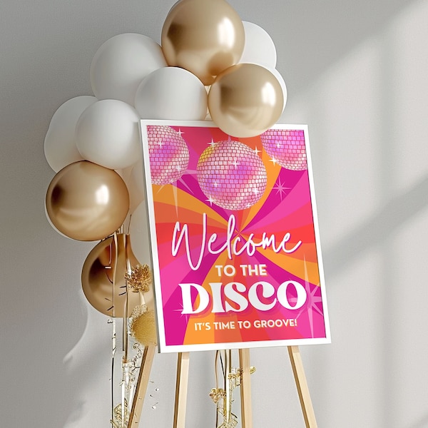 Disco Sign - Etsy