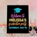 Disco Graduation Party Invitation Template for Retro & Groovy 70s Grad ...