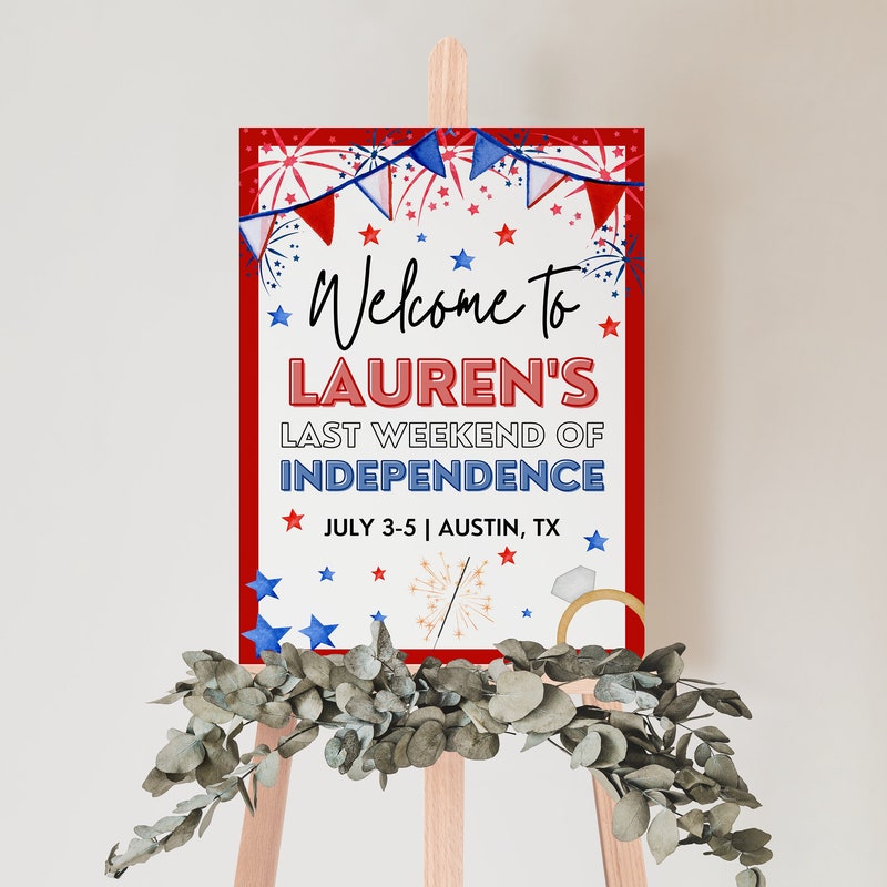 Fourth of July Signs - Etsy